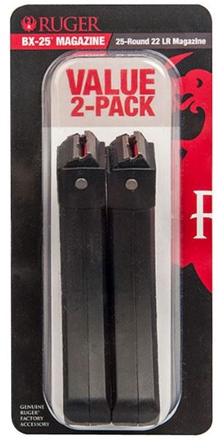 Rimfire Sports & Custom: Ruger 10/22 BX-25 Magazines, .22 LR, 2 Pack